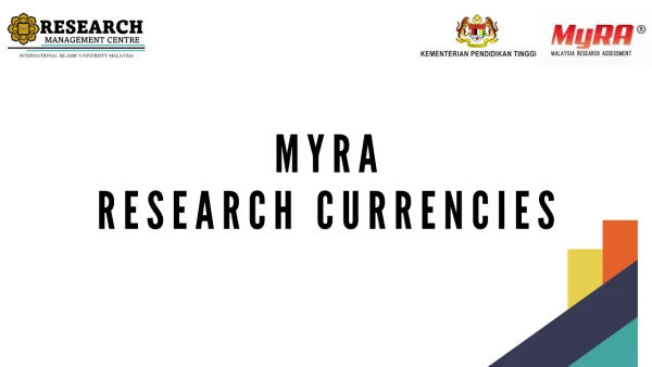 IIUM Research | MyRA Research Currencies